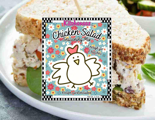 Kitcheneez Chicken Salad seasoning- Loads of Flavor – Kitcheneez Mixes ...